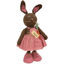 Chloe Carrot Standing Bunny Doll – Saltbox Primitives