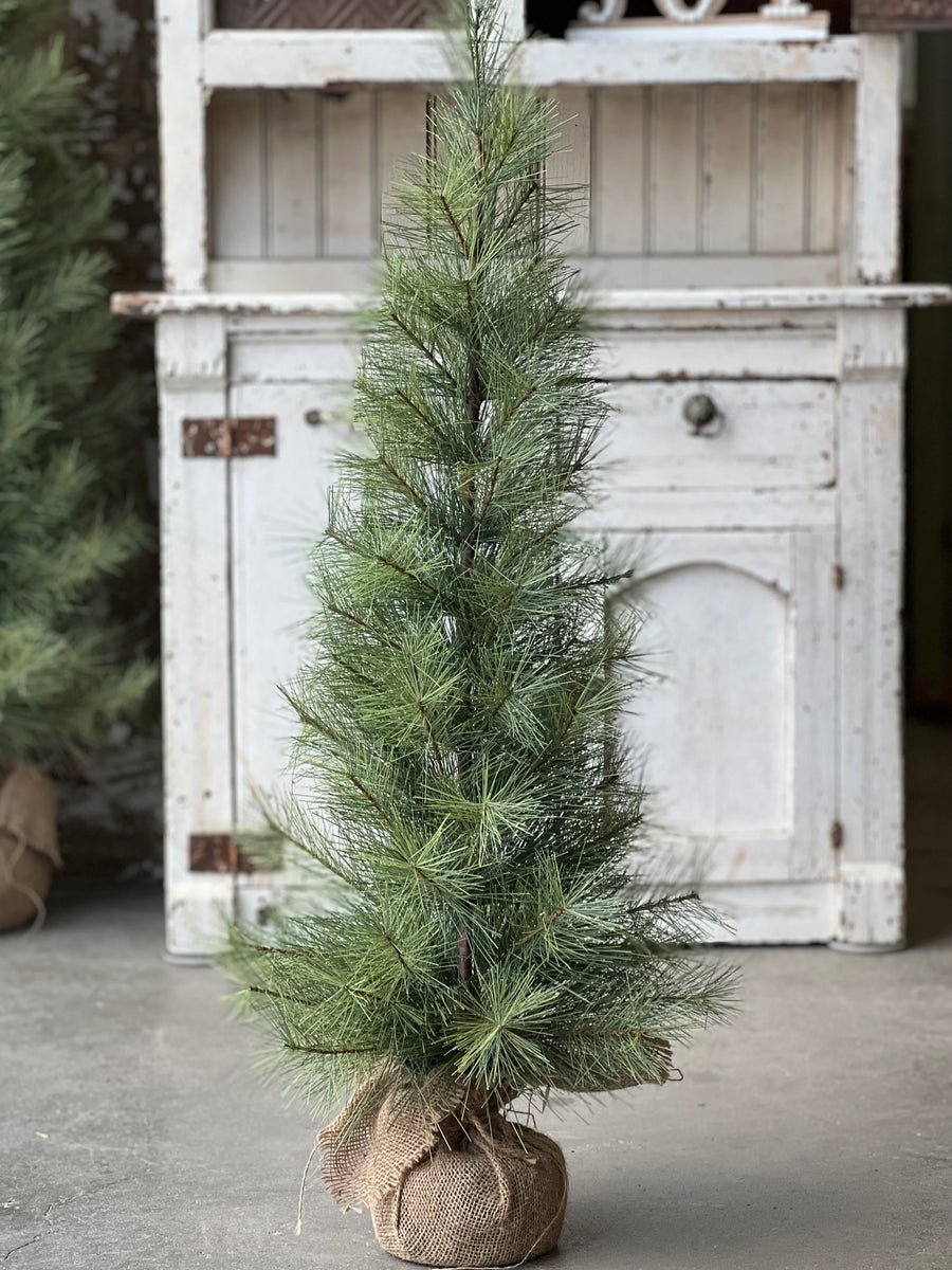 Timberline Pine Tree | 3' with Tree Collar – Saltbox Primitives