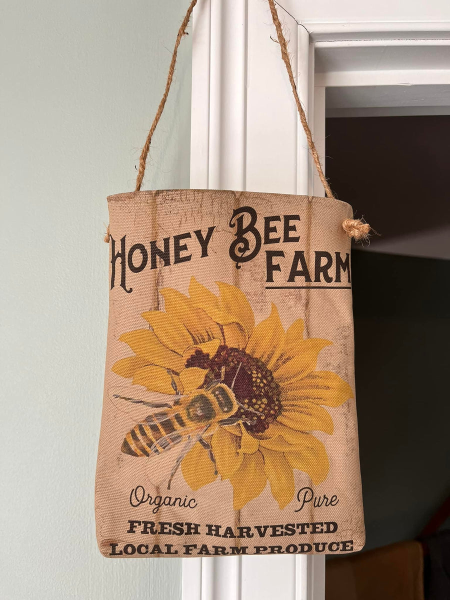 Honey & Bee Farm Bag – Saltbox Primitives
