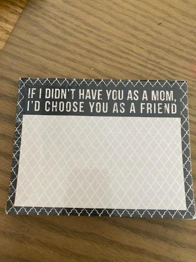 Note Pad – Saltbox Primitives