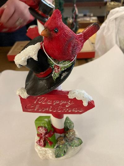 Cardinal Sign Post - Resin – Saltbox Primitives